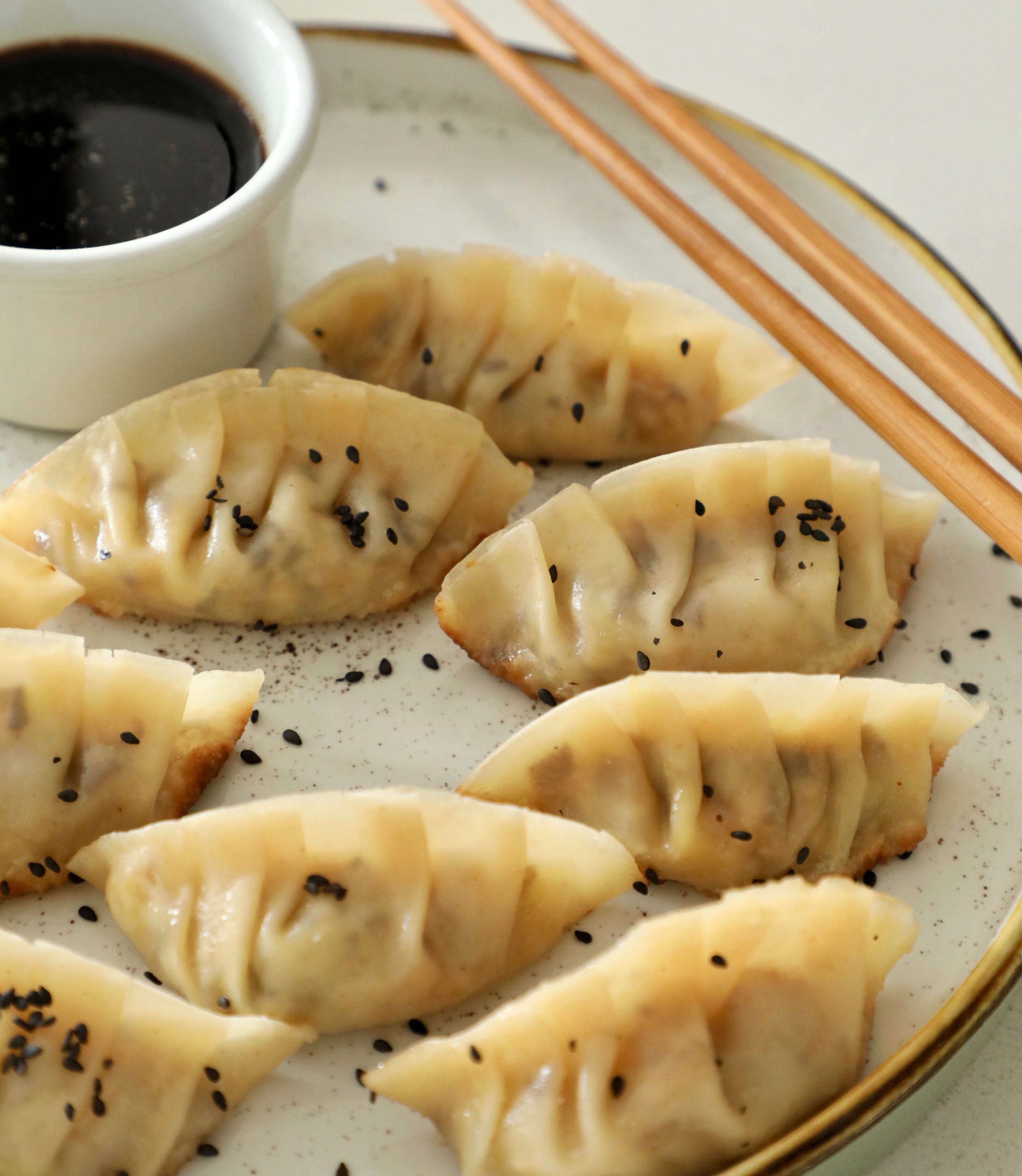 Gyosas de shiitake – Granel Gourmet